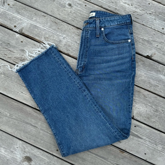 Madewell | Jeans | Nwot Madewell Size 3 Longtall Curvy Perfect Vintage Straight Jean | Poshmark